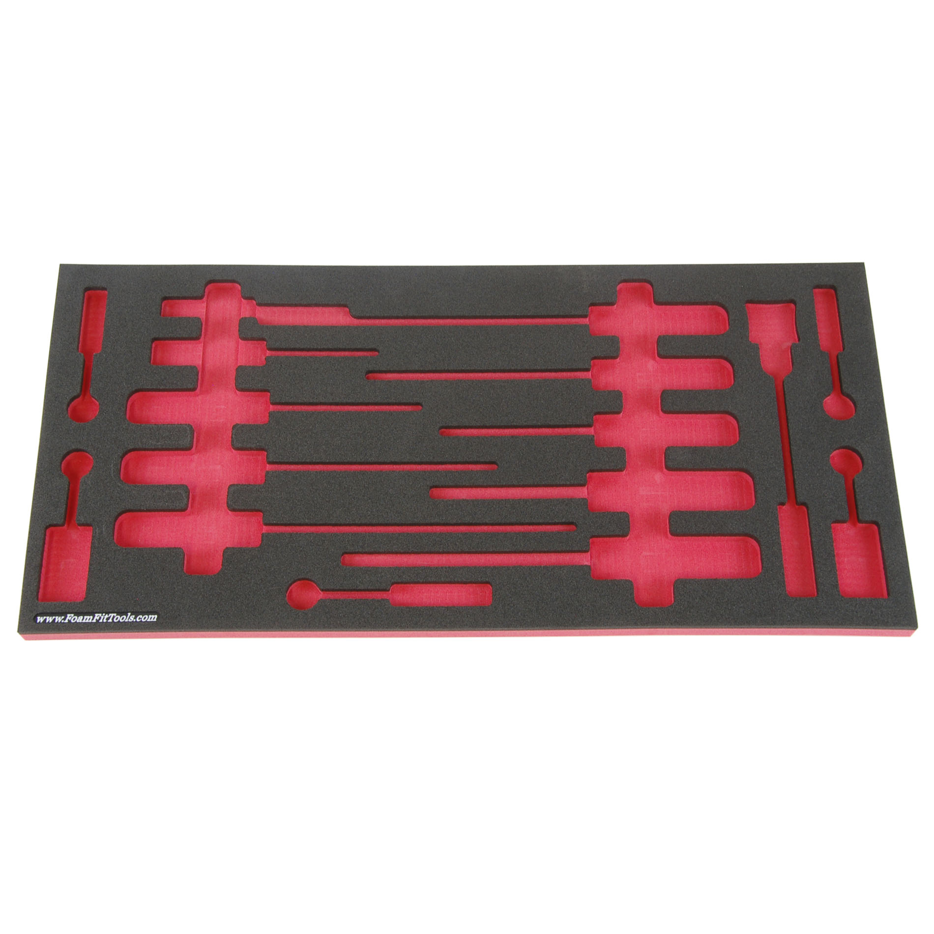 Foam Organizers For Shadowing Screwdrivers
